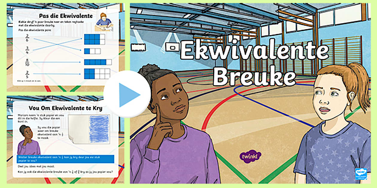 Ekwivalente Breuke Powerpoint - Twinkl