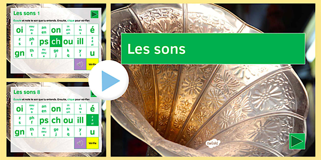 Les sons de base en Français