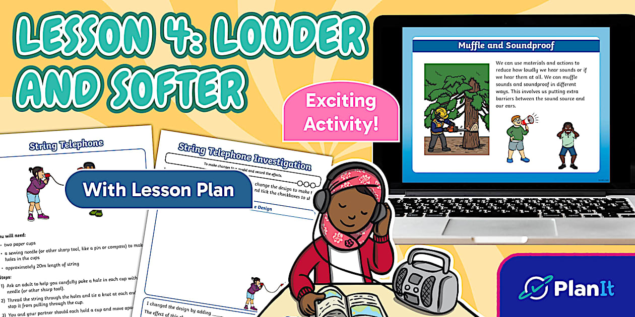 Year 2 Science Sound Waves Lesson 4 Louder and Softer