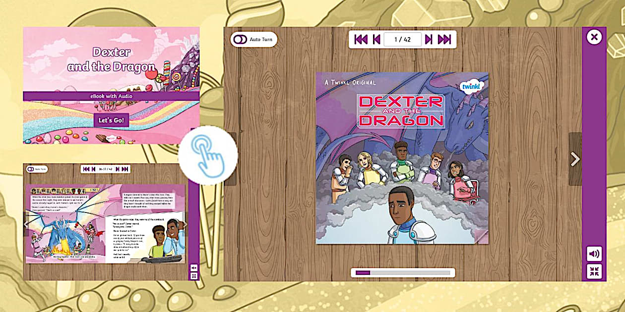 Picture Book: Dexter and the Dragon (Read Online) - Twinkl