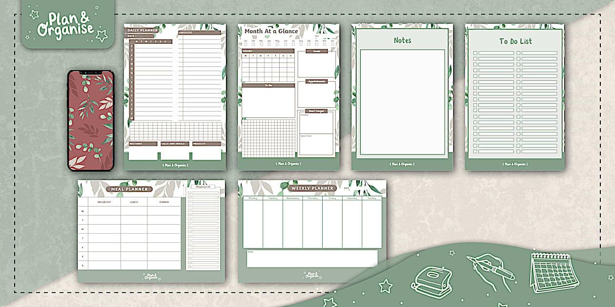 Botanical | Planning Pack