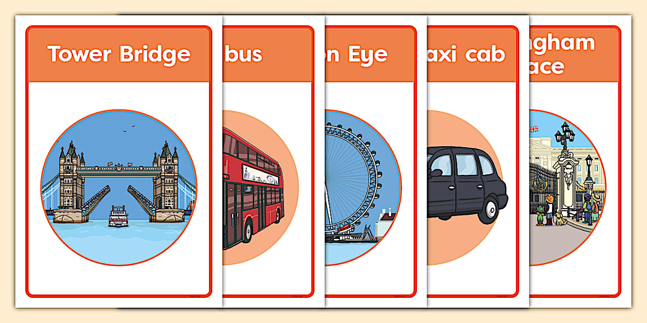 Originals First Words Posters: London