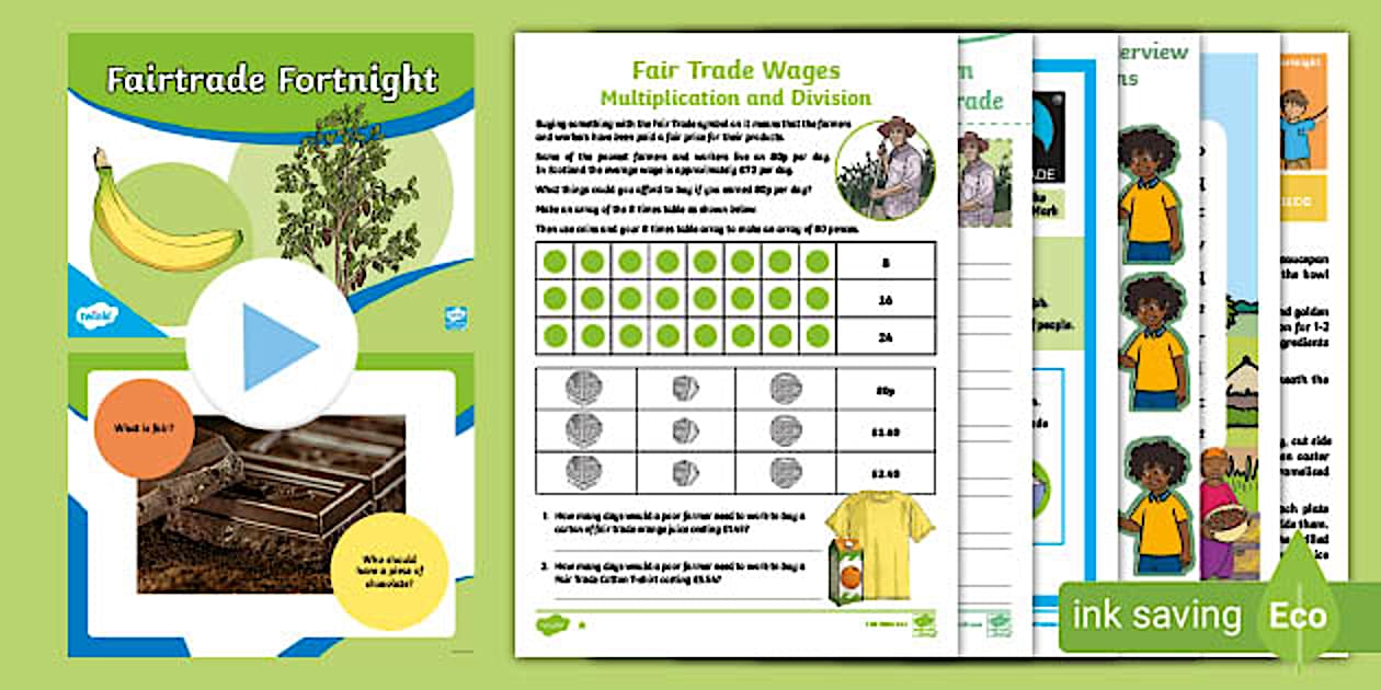 Fairtrade Resource Pack - Fairtrade Fortnight Activities