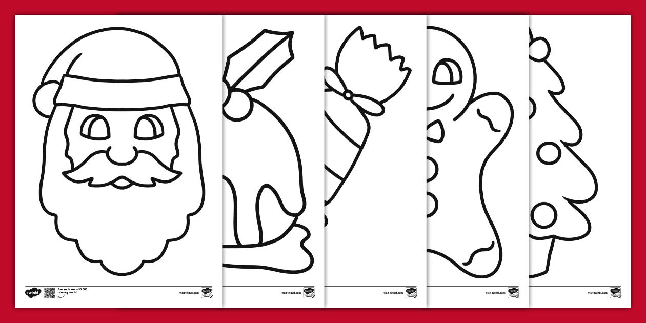 Toddler Christmas Colouring Fun | Twinkl Parents - Twinkl