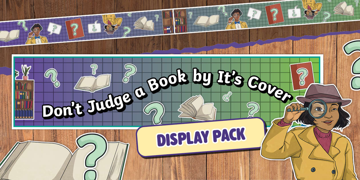 Don't Judge a Book by Its Cover Display Pack