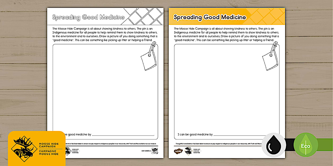 FREE! - The Moose Hide Campaign: Good Medicine Art Project