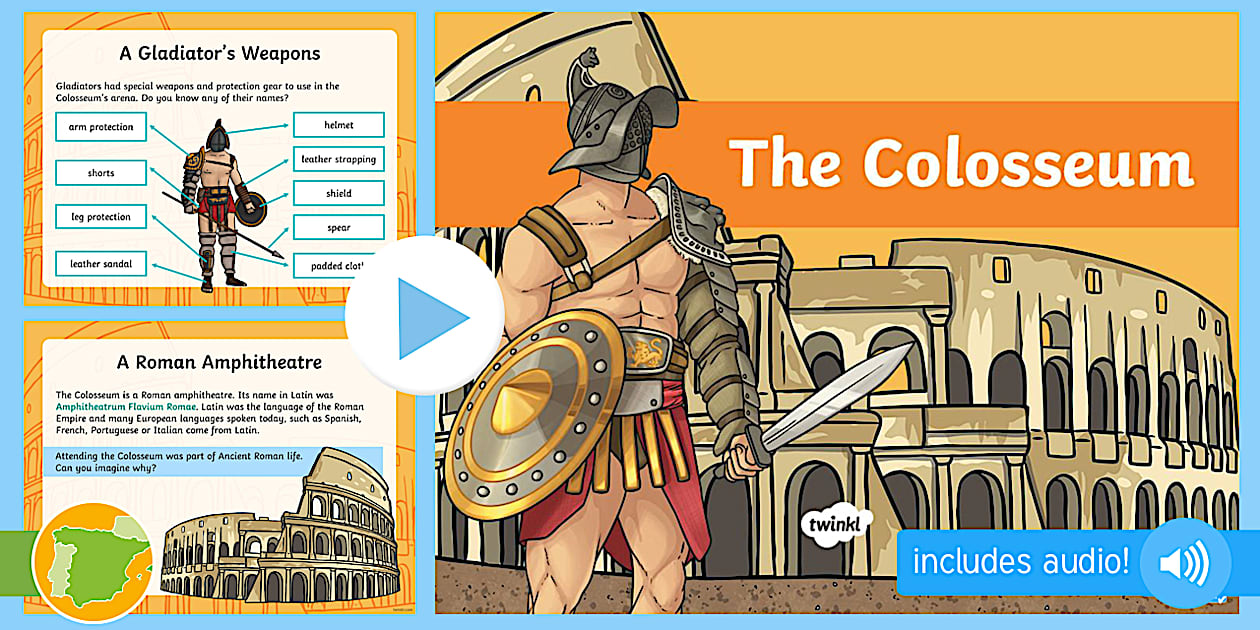 The Colosseum PowerPoint (teacher made) - Twinkl