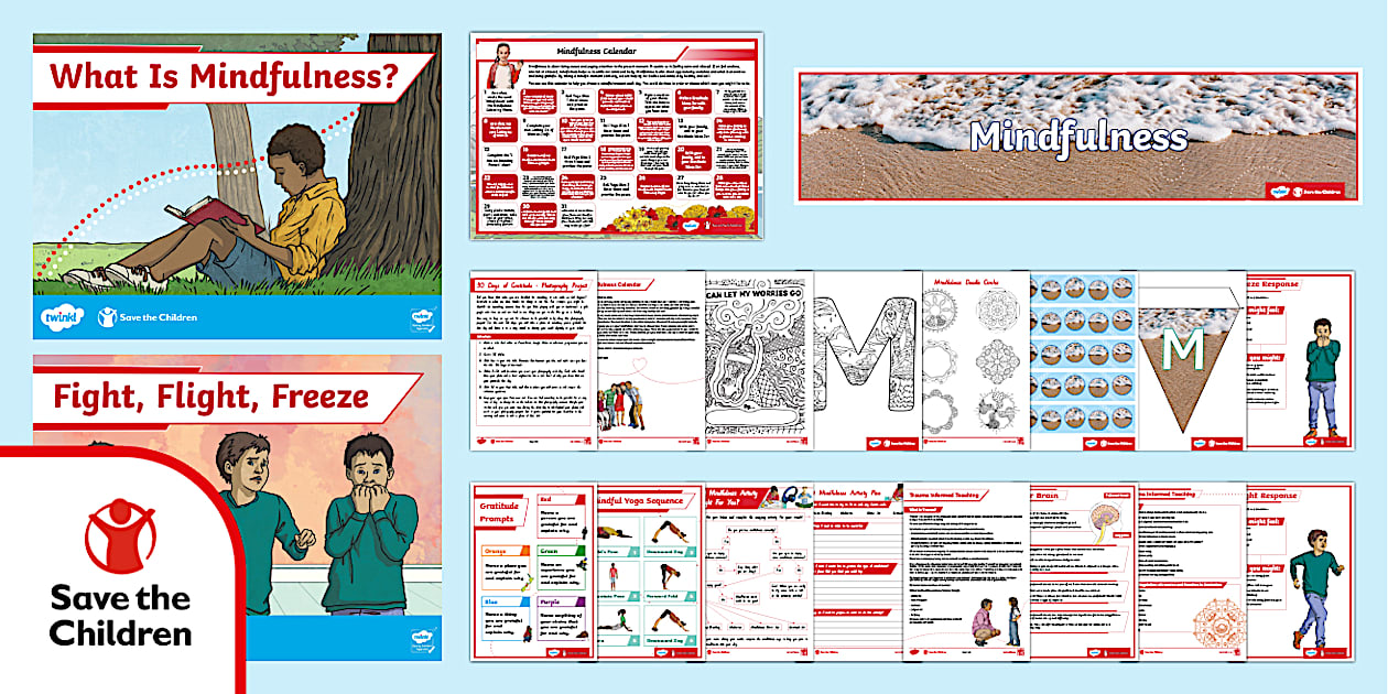 FREE! - A Month of Mindfulness Resource Pack (Years 4-6)