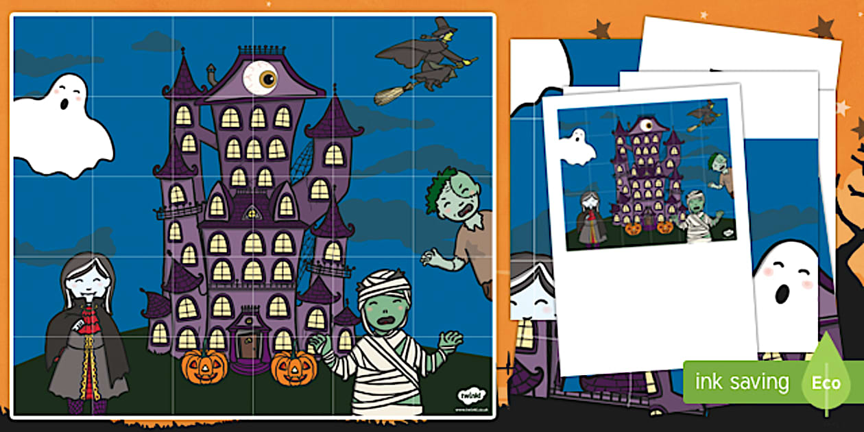 Halloween Themed Mat (Compatible with Bee-Bot) - Twinkl