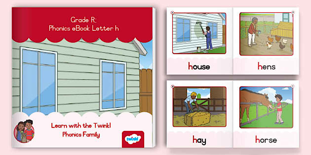 Grade R Phonics: eBook Letter h (teacher made) - Twinkl