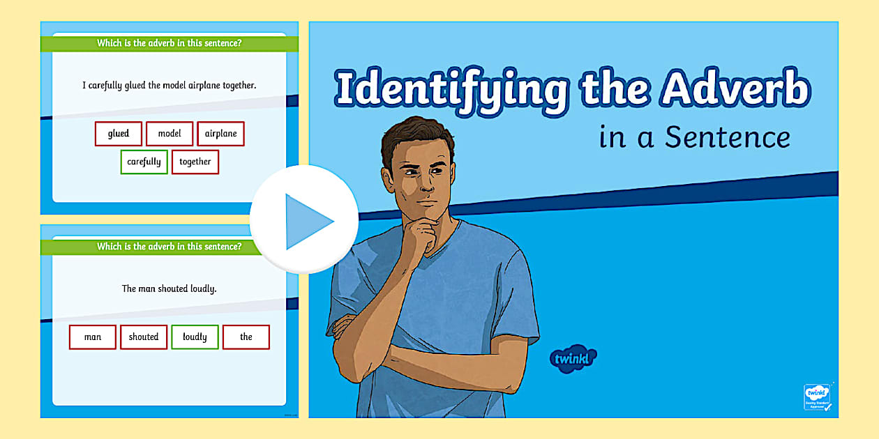 Caribbean Identifying the Adverb PowerPoint Game - Twinkl