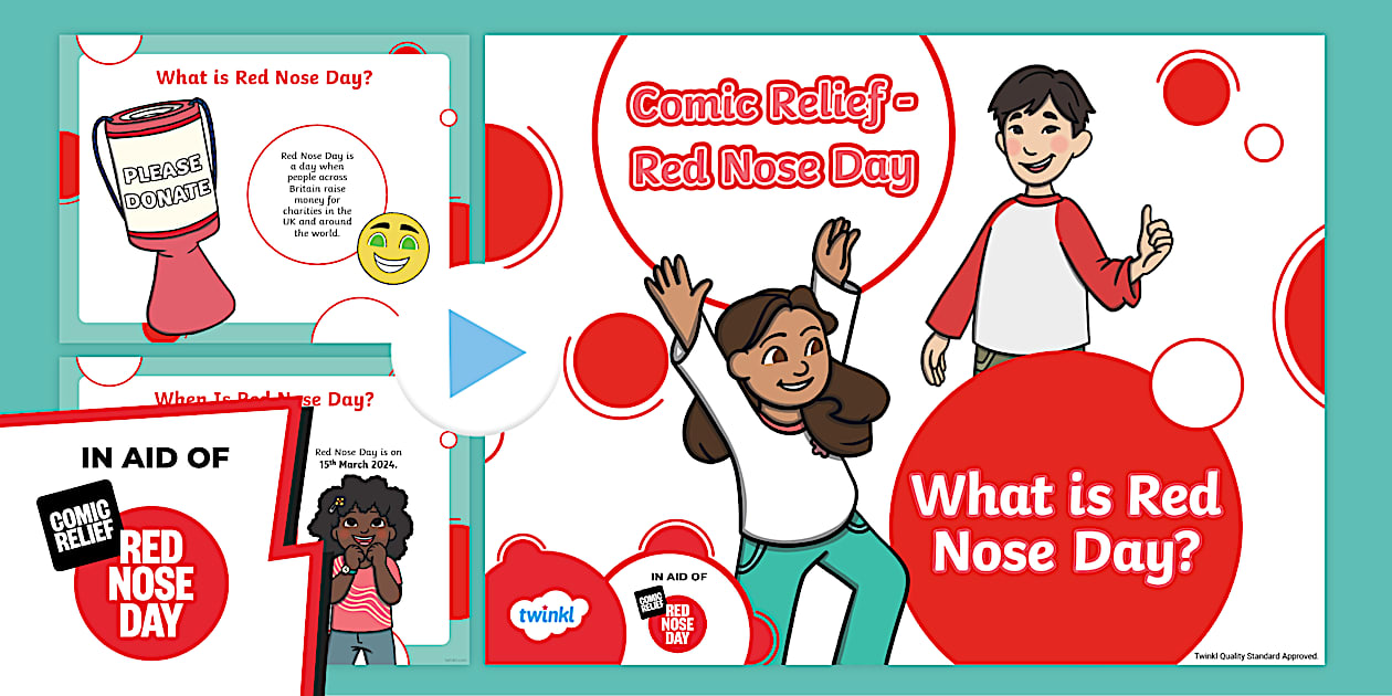 FREE! - Red Nose Day for SEND | Information PowerPoint | Twinkl