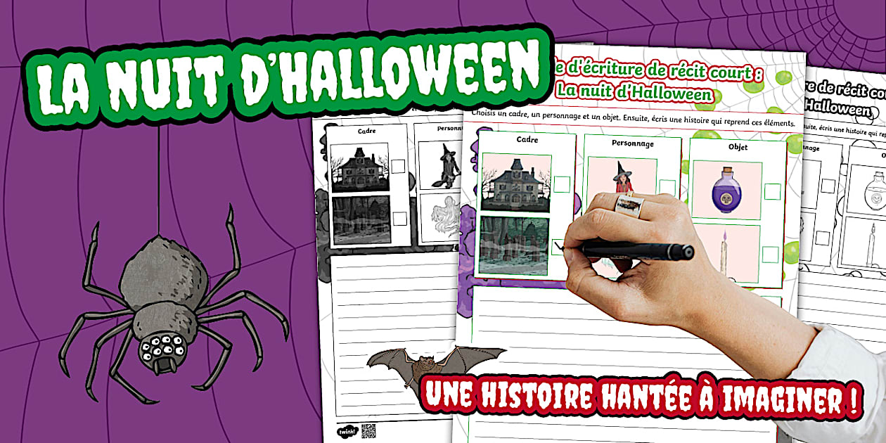Modèle d'écriture de récit court : La nuit d'Halloween