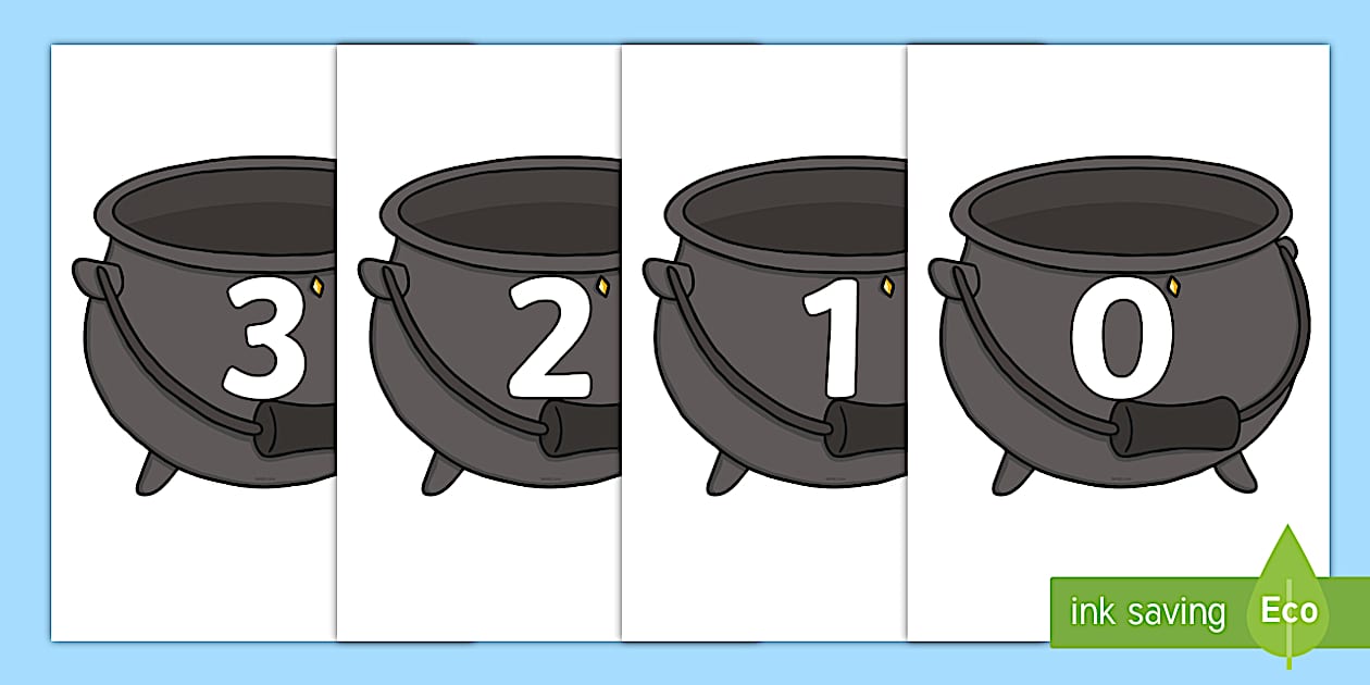 Editable 0-20 on Porridge Pots (teacher made) - Twinkl