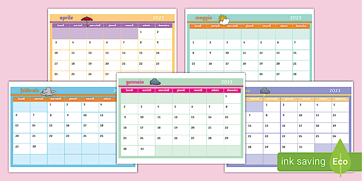 Calendario Editabile | Twinkl (teacher made) - Twinkl