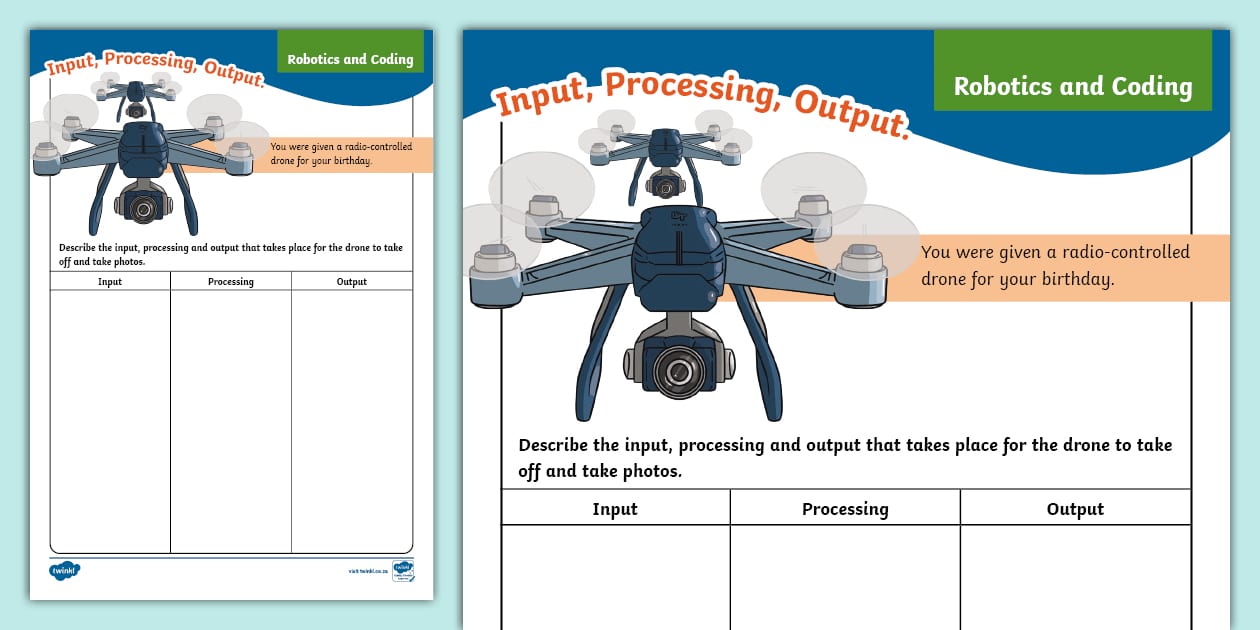 Robotics and Coding: Drone (teacher made) - Twinkl