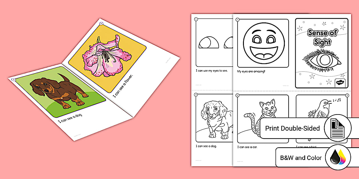 Sense of Sight Early Emergent Reader (teacher made) - Twinkl