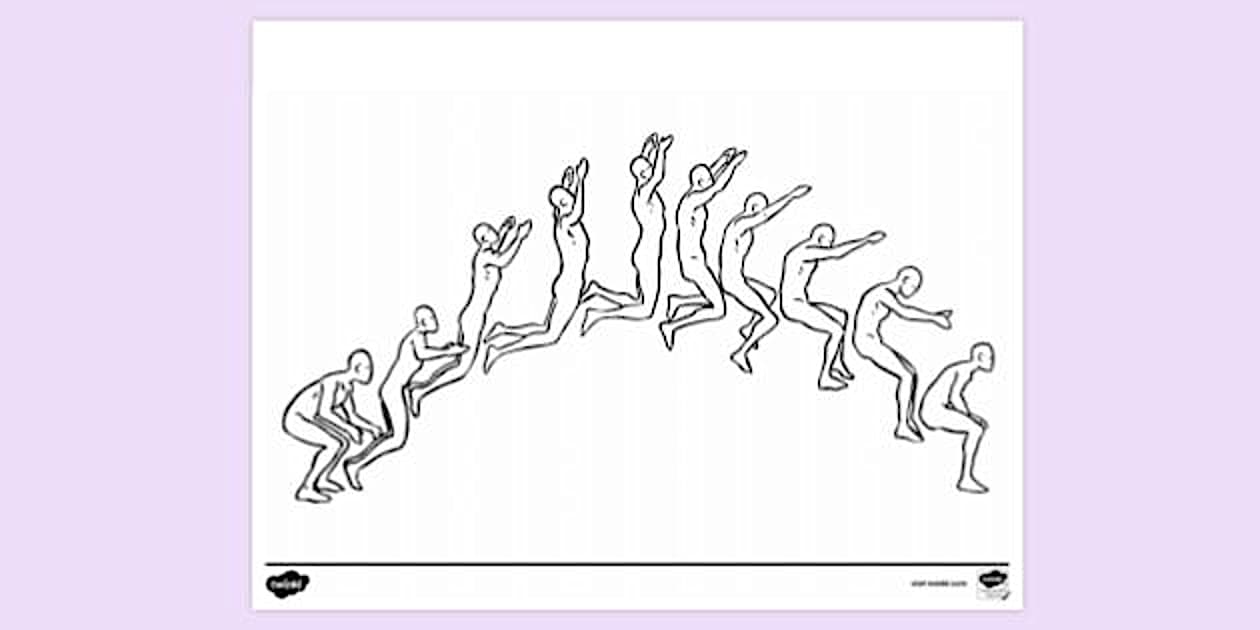 Animation Sequence Colouring | Colouring Sheets - Twinkl