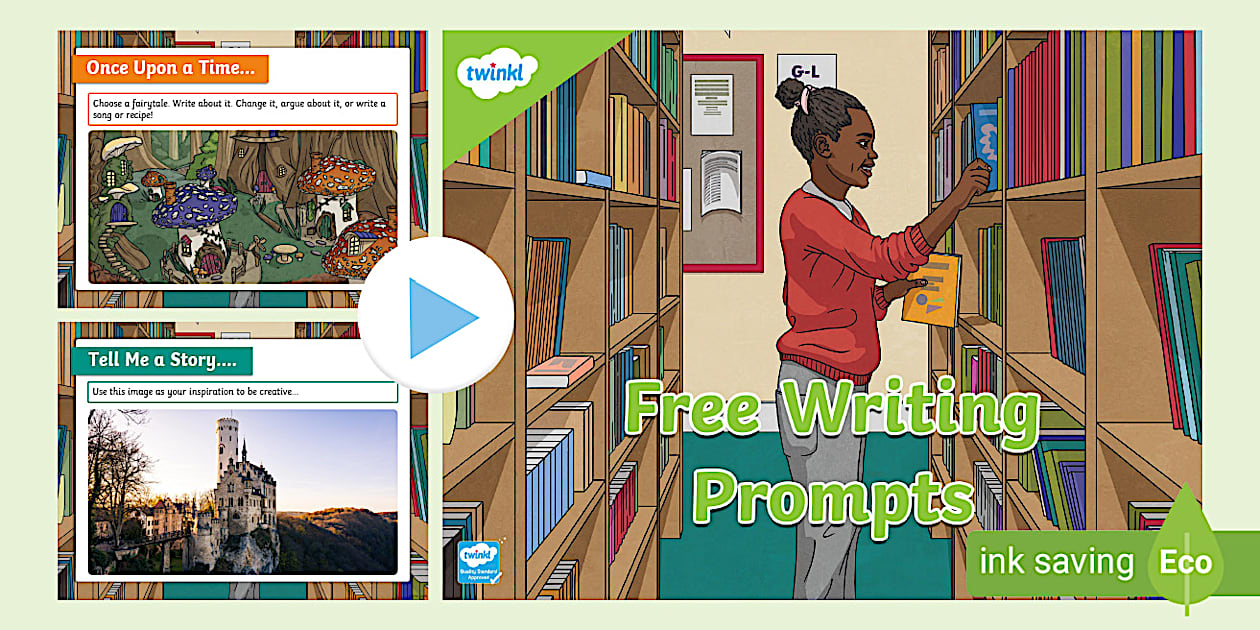 Writing Prompts PowerPoint (teacher made) - Twinkl
