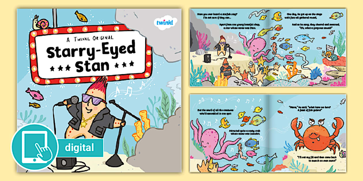 Starry-Eyed Stan eBook | Twinkl Originals | Twinkl USA
