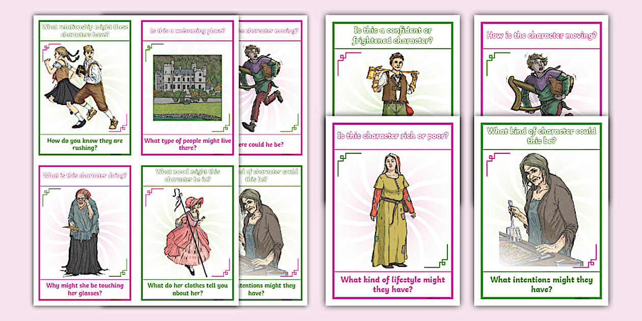 Fairy Tale Inference Cards Twinkl Reading - Twinkl