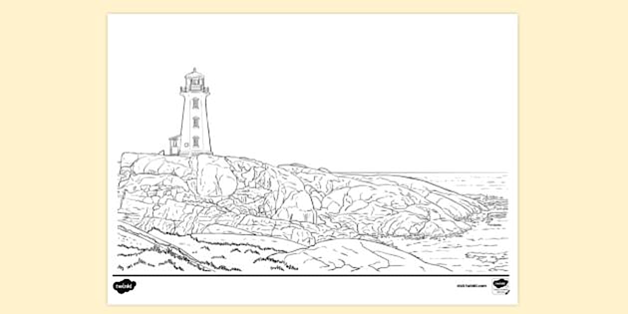 Coastal Colouring Page | Colouring Sheets (teacher made)