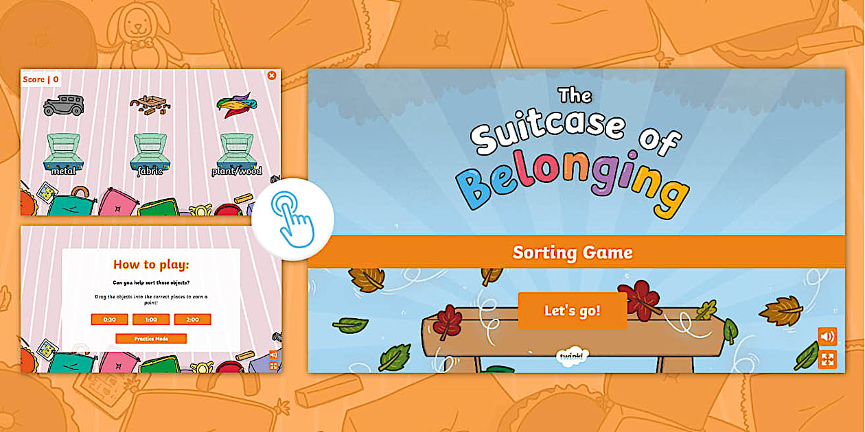 The Suitcase of Belonging - Material Sort Interactive Game