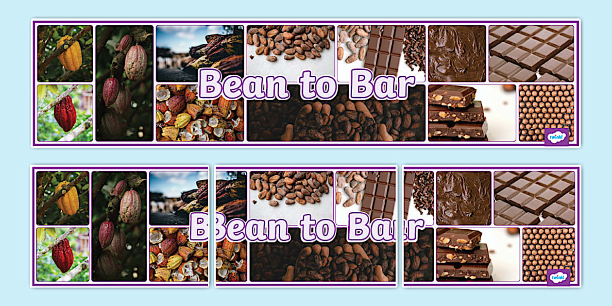 Bean to Bar Photo Display Banner (Lehrer gemacht) - Twinkl