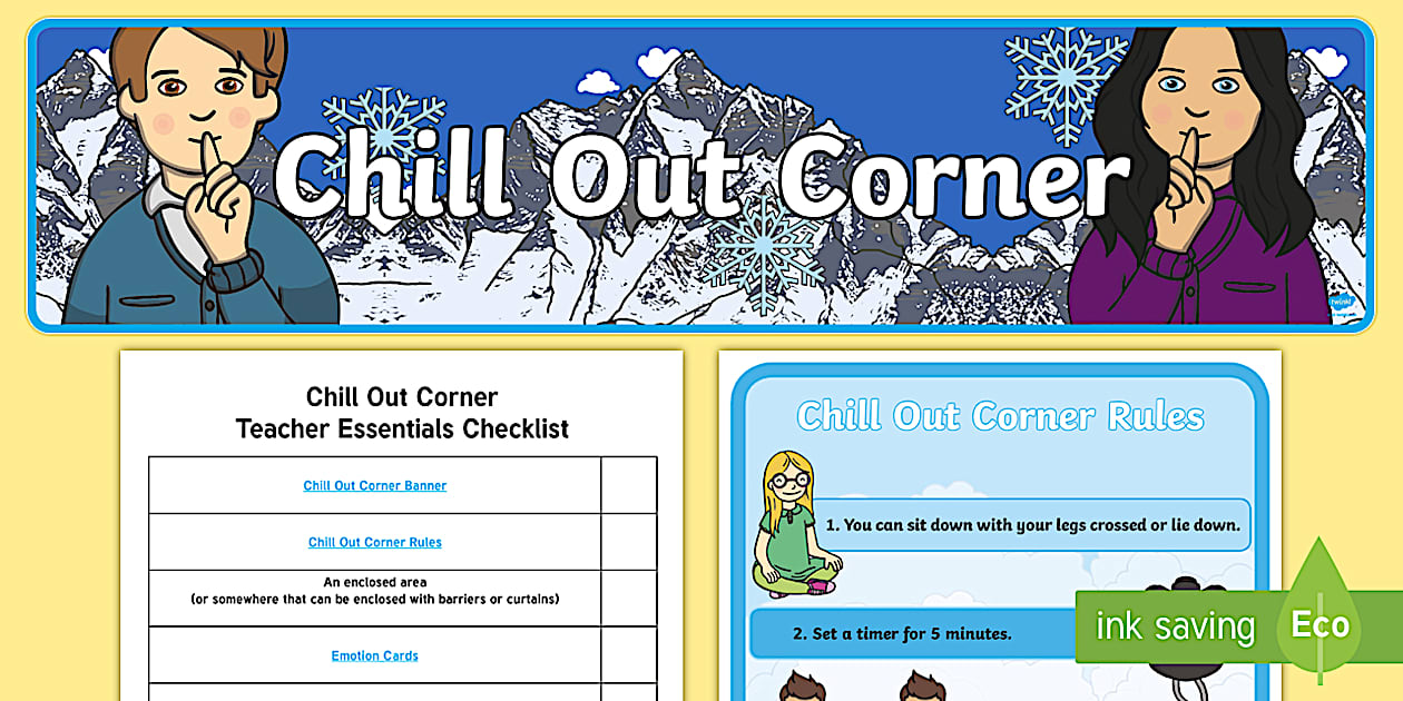 Chill Out Corner Display Pack