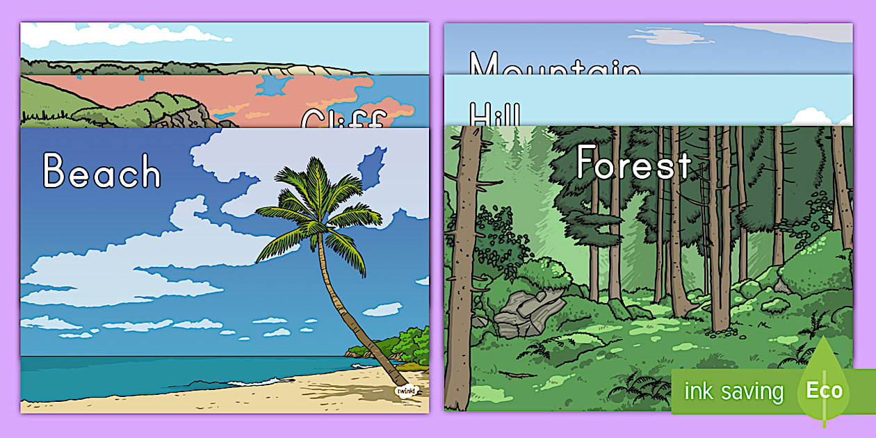 Physical Geography Posters (teacher made) - Twinkl