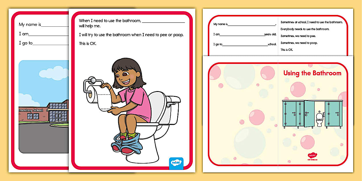 Using the Bathroom Social Situation (teacher made) - Twinkl