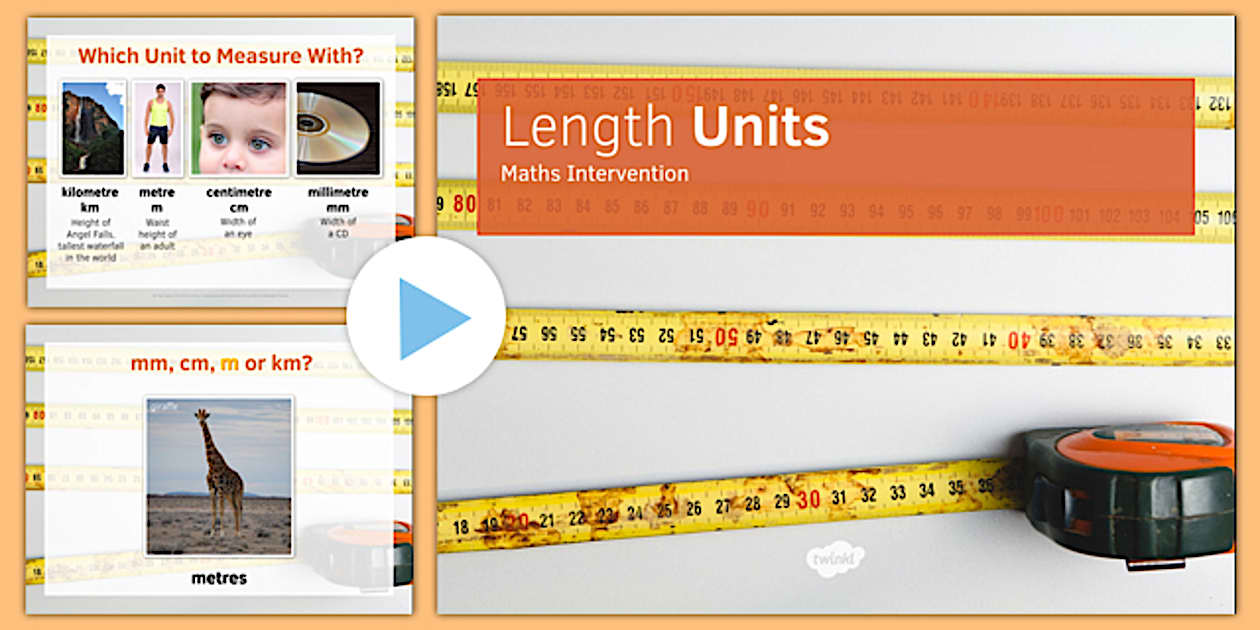 Maths Intervention Length Unit PowerPoint (teacher made)