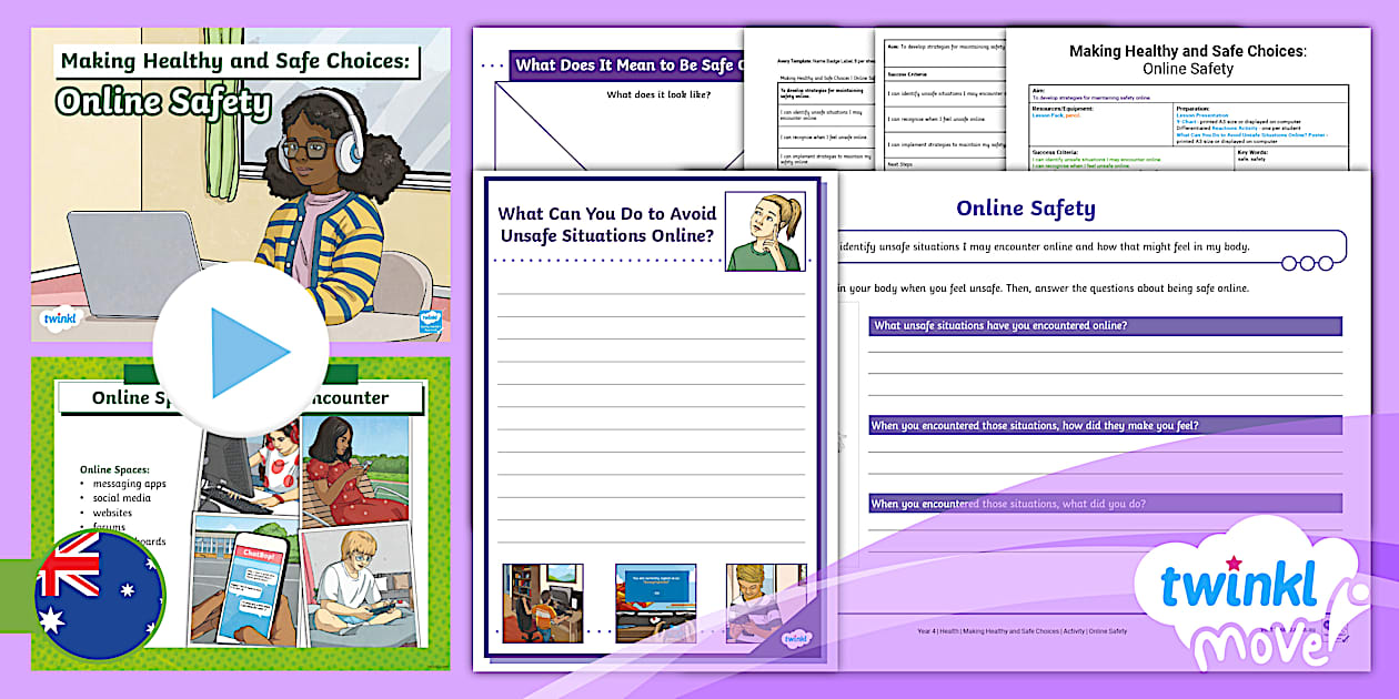 Year 4 Health Making Healthy and Safe Choices: Online Safety