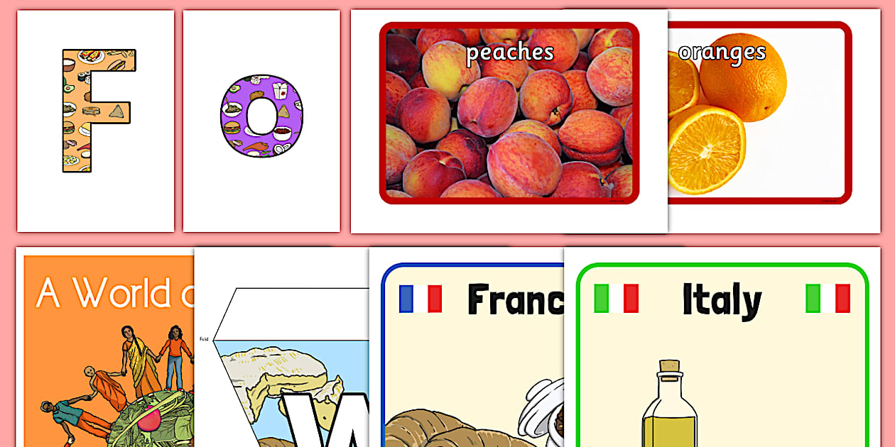 International Food Resource Pack (teacher made) - Twinkl