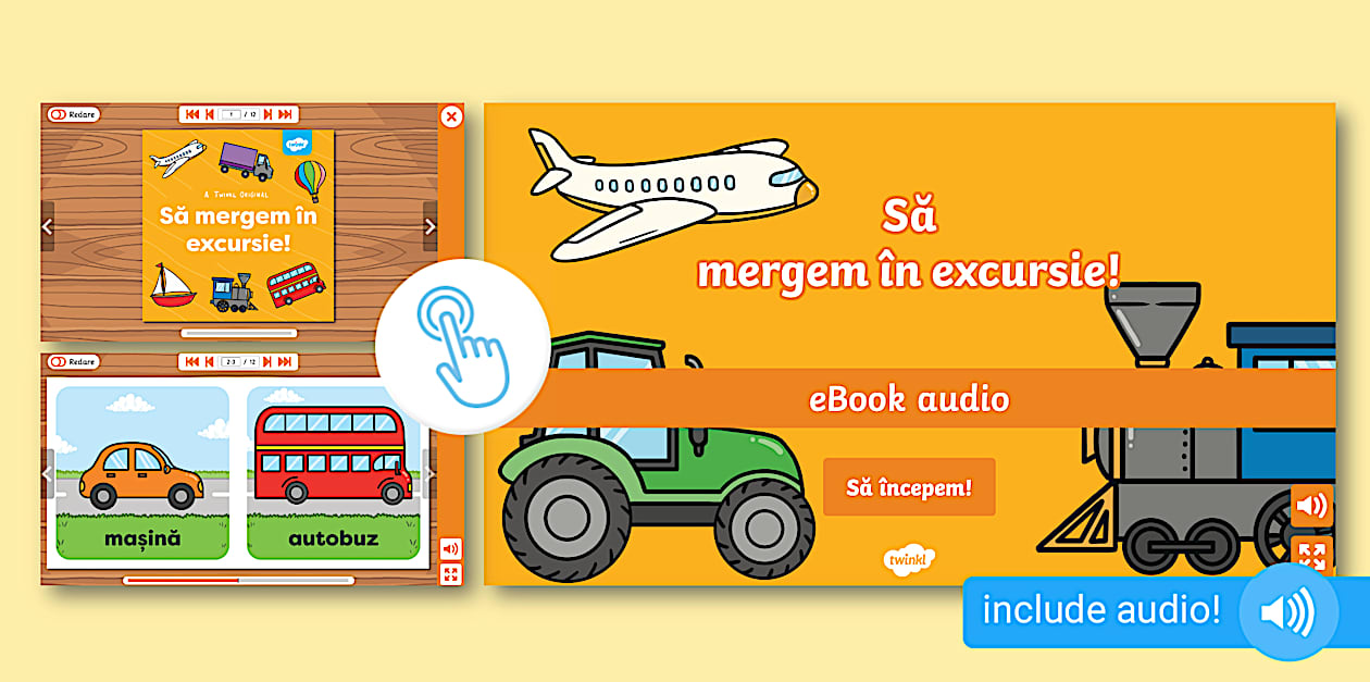 Să mergem în excursie! – eBook audio (Teacher-Made)