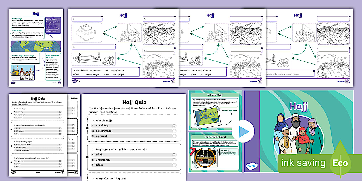 KS1 Hajj Teaching Pack (Teacher-Made) - Twinkl