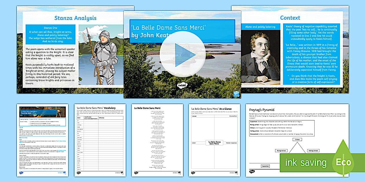 GCSE Secondary - English - GCSE Poetry Lesson Pack to Support Teaching ...