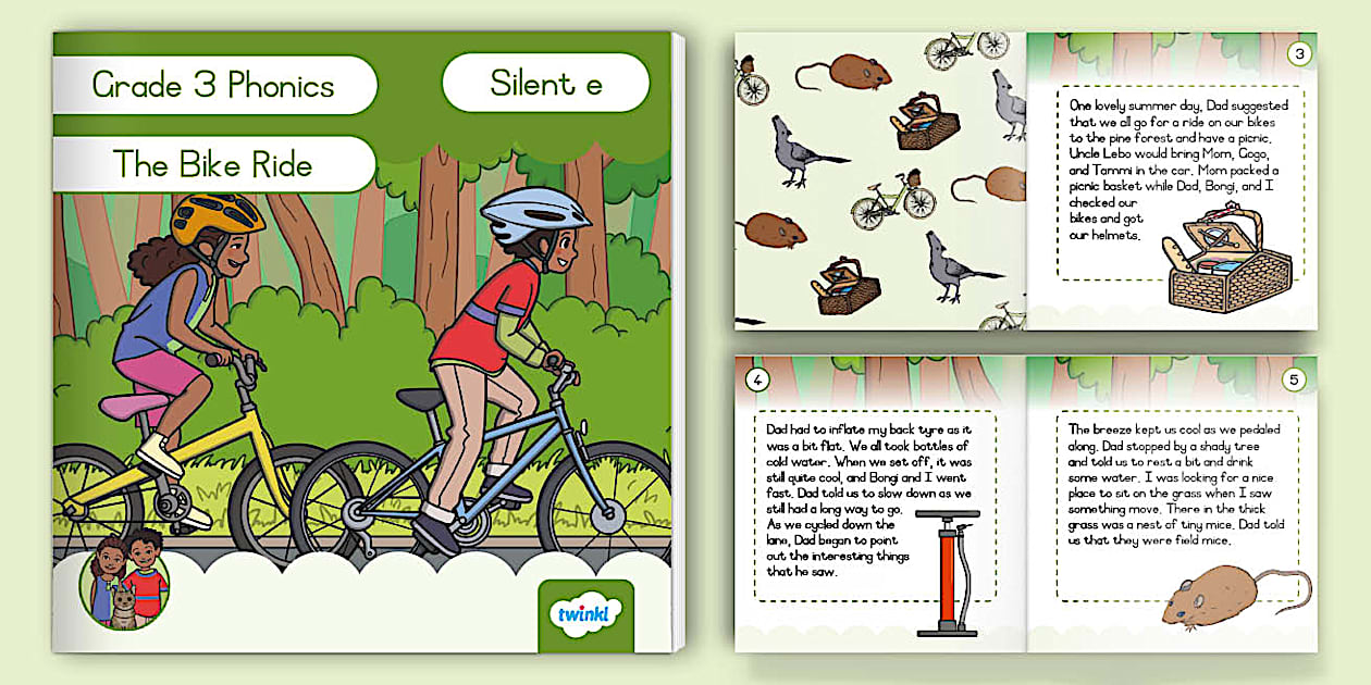 Grade 3 Phonics eBook: Silent e
