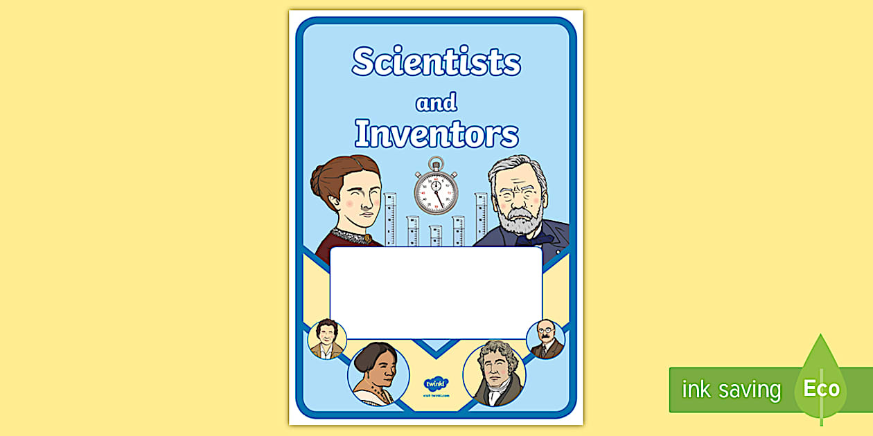 Science: Scientists and Inventors Year 5 Book Cover - Twinkl