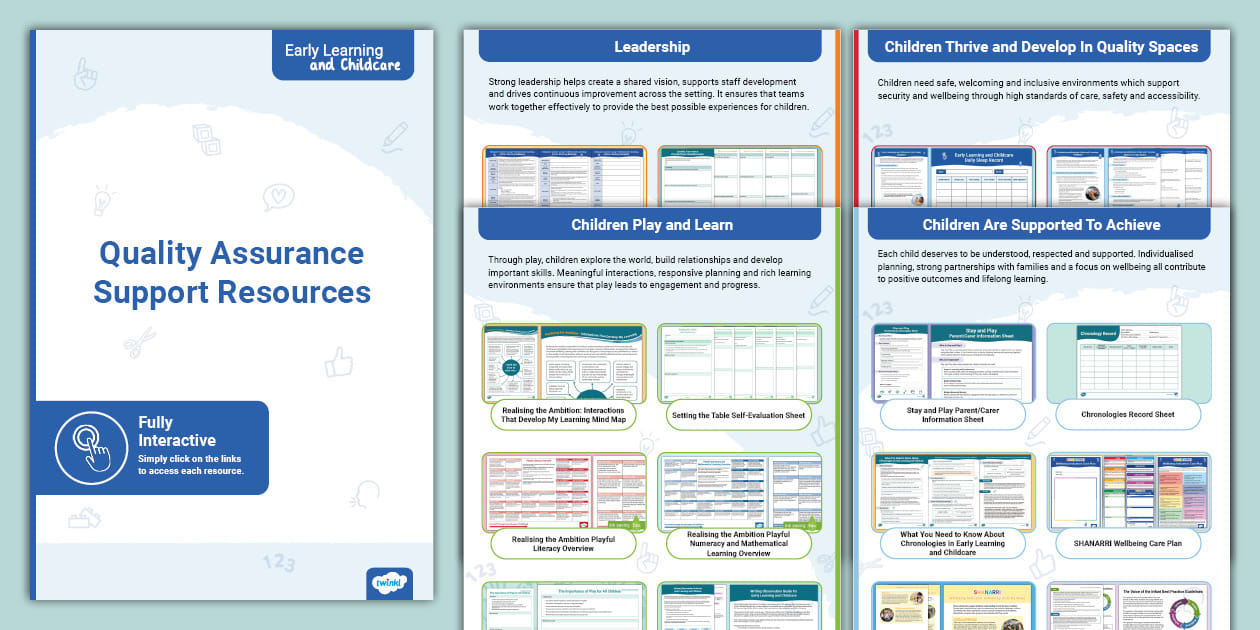 FREE ELC Quality Improvement Framework Support