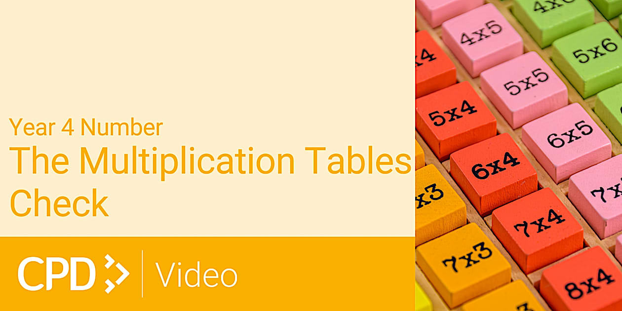 How to support children with Year 4 Multiplication Check