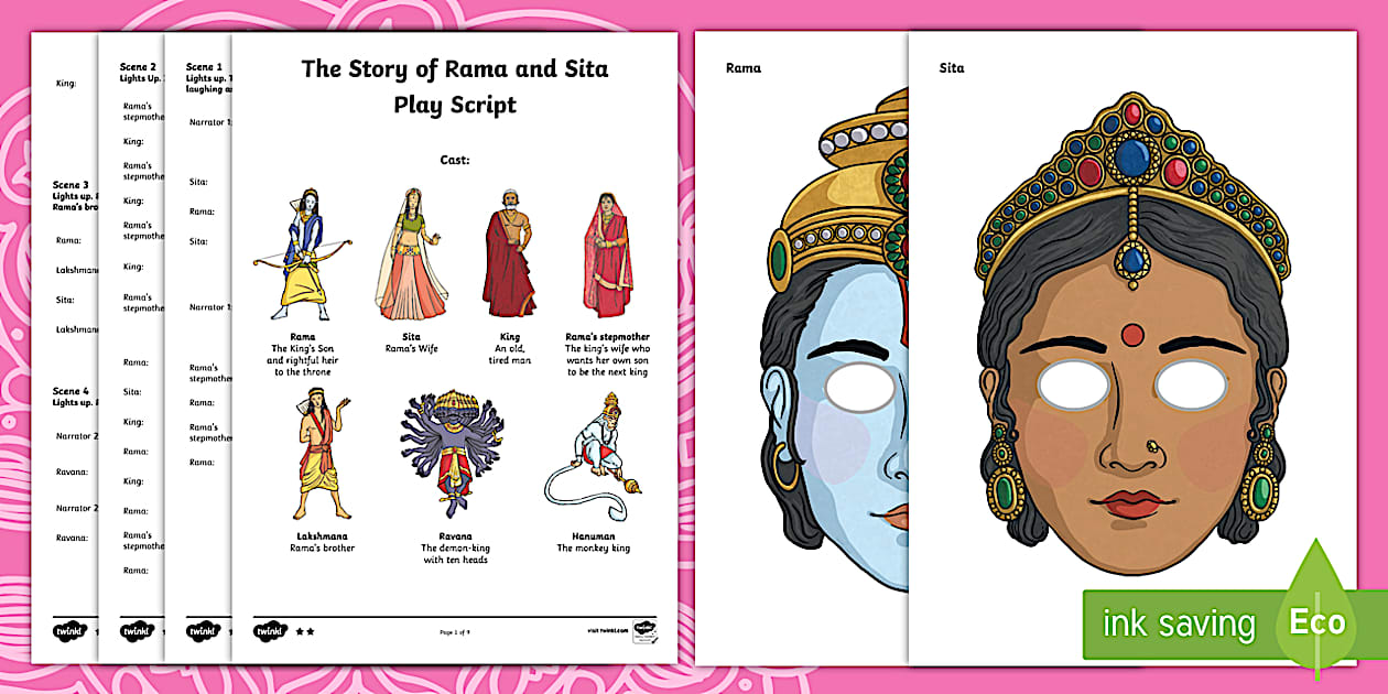Rama and Sita Play - Diwali Script Resource Pack - Twinkl