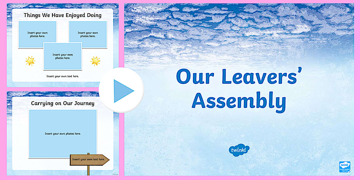 Leavers' Assembly Editable PowerPoint Year 6 - Twinkl