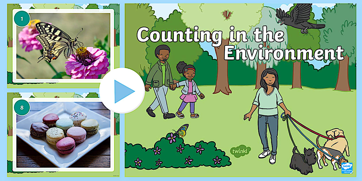 Counting in the Environment PowerPoint (Teacher-Made)