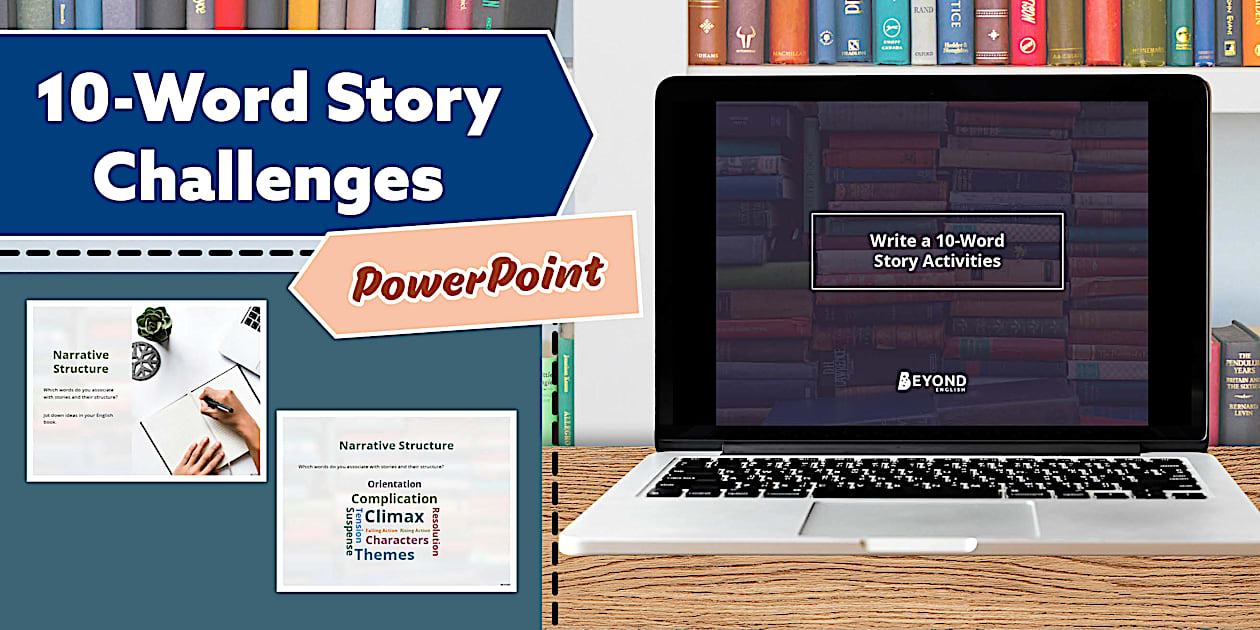 Write a 10-Word Story Activities PowerPoint