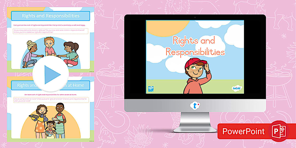 Grade 3 - Rights and Responsibilities Discussion PowerPoint