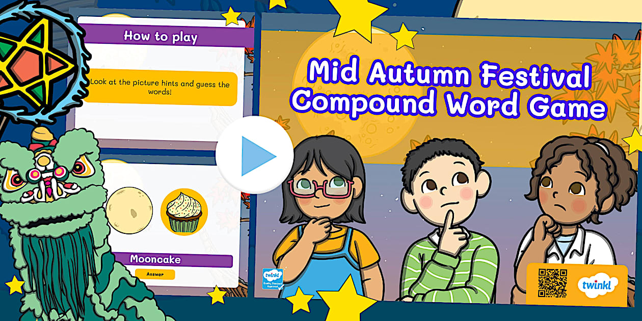 Mid Autumn Compound Words Powerpoint Game