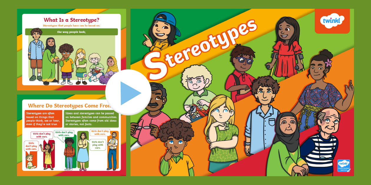 Stereotypes KS1 PowerPoint (teacher made) - Twinkl