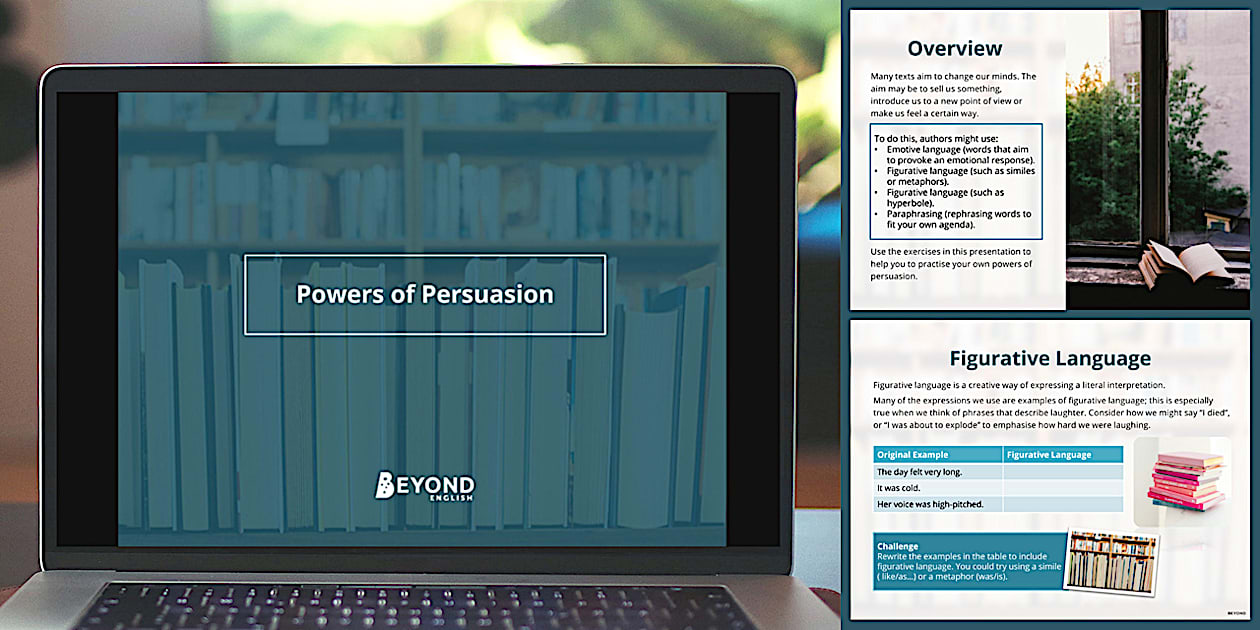 Persuasive Writing PowerPoint Presentation (teacher made)