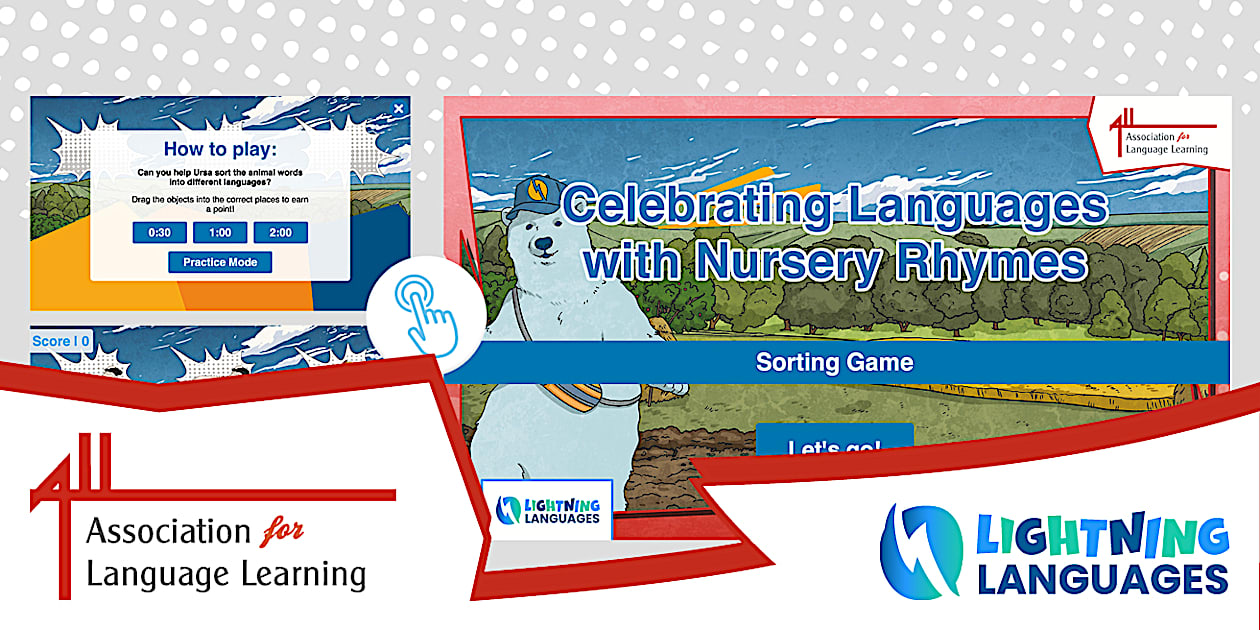 FREE! - 👉 Celebrating Languages with Nursery Rhymes Sorting Game